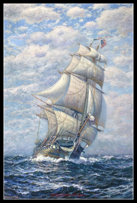 Sailing Ship 2 - Counted Cross Stitch Patterns Embroidery Crafts Needl ...